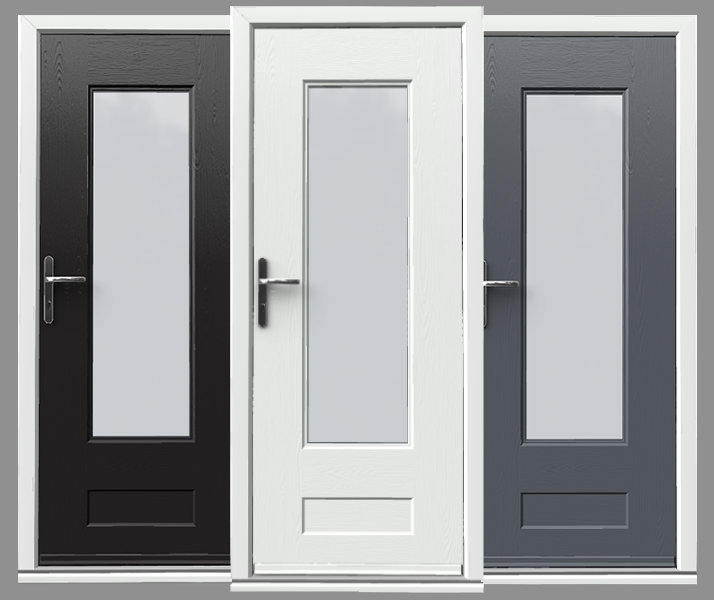 Vogue Composite Door by Rockdoor - Choice of 13 Colours | Rockdoor